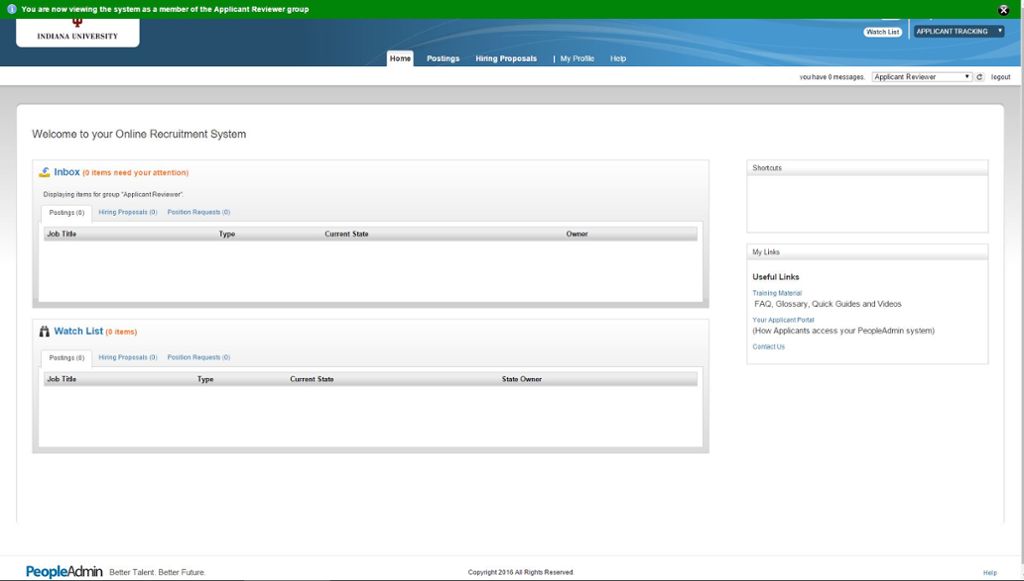 Hiring Managers (PeopleAdmin) | All IU Campuses | One.IU